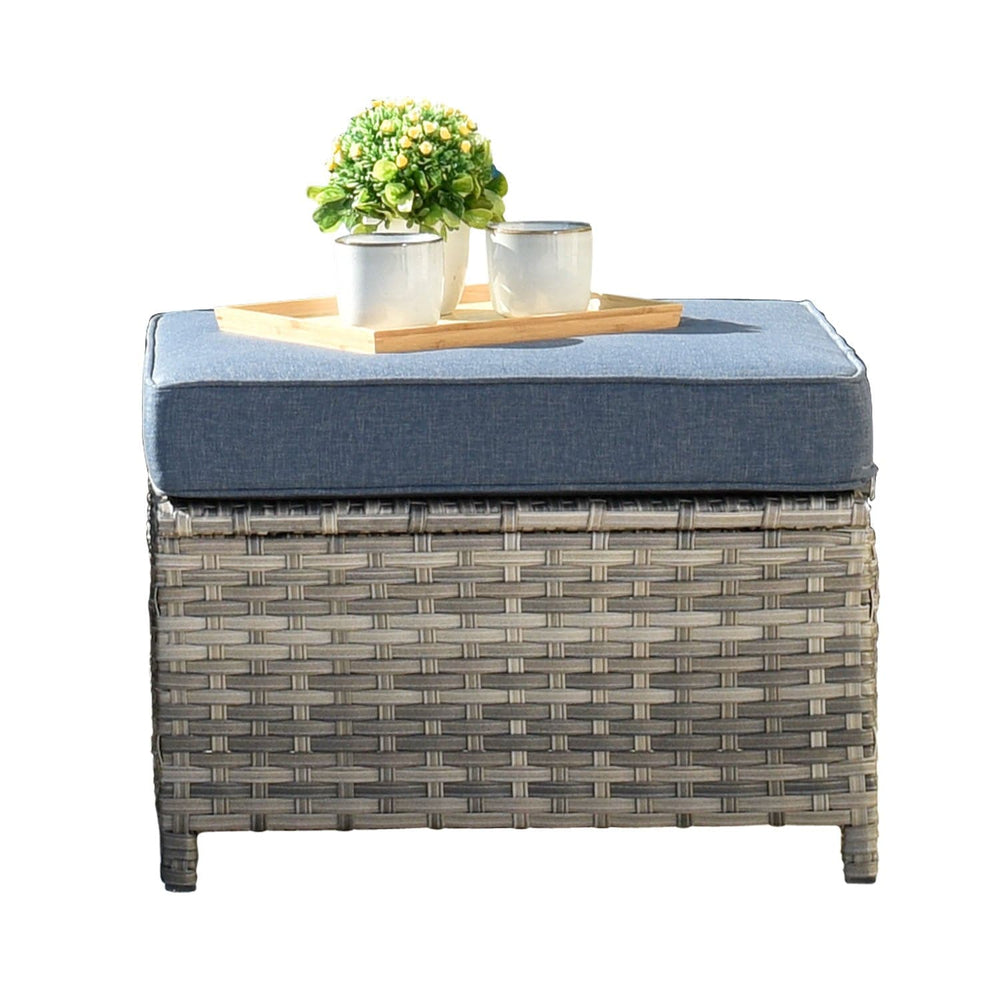 Ovios Patio Conversation Set New Vultros 5-Piece High Back with Cushions